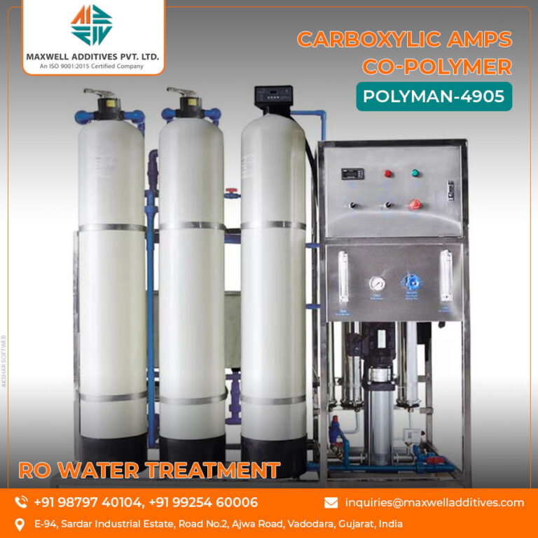 Carboxylic Amps Co-polymer: Effective For Ro Water Systems